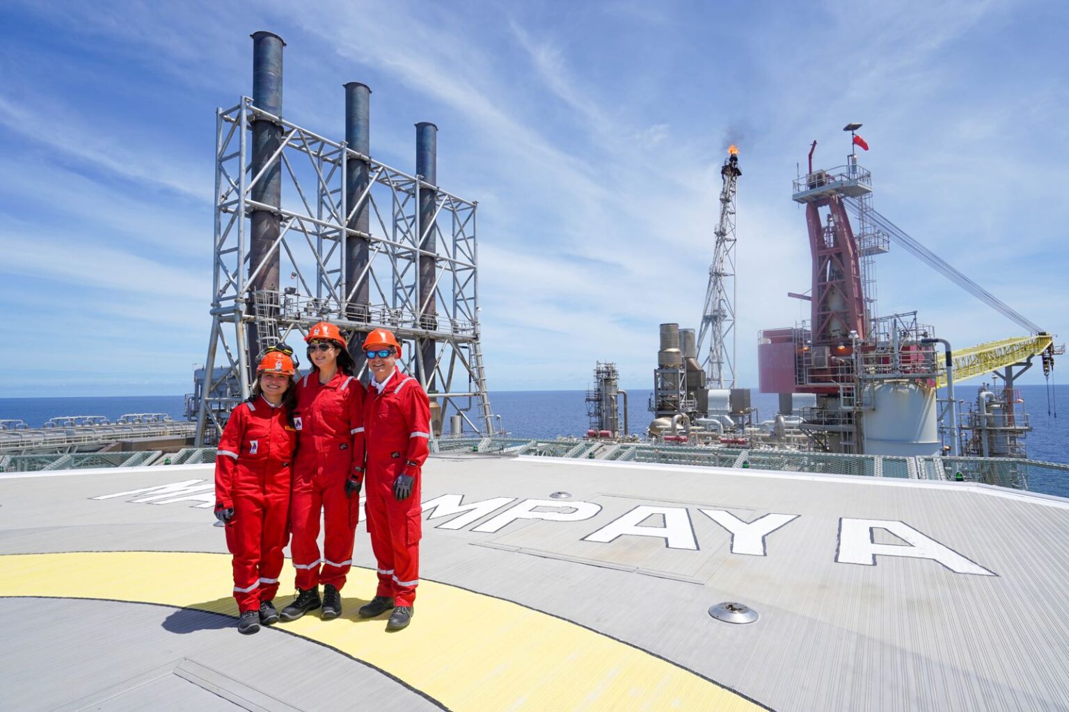 Senate Energy Chair Pia Cayetano Visits Malampaya Platform ...